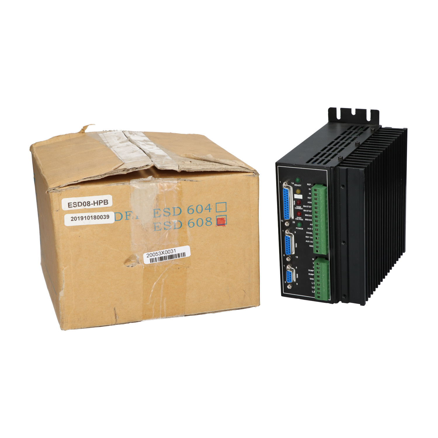 Hpb ESD08 AC brushless servo drive New NFP