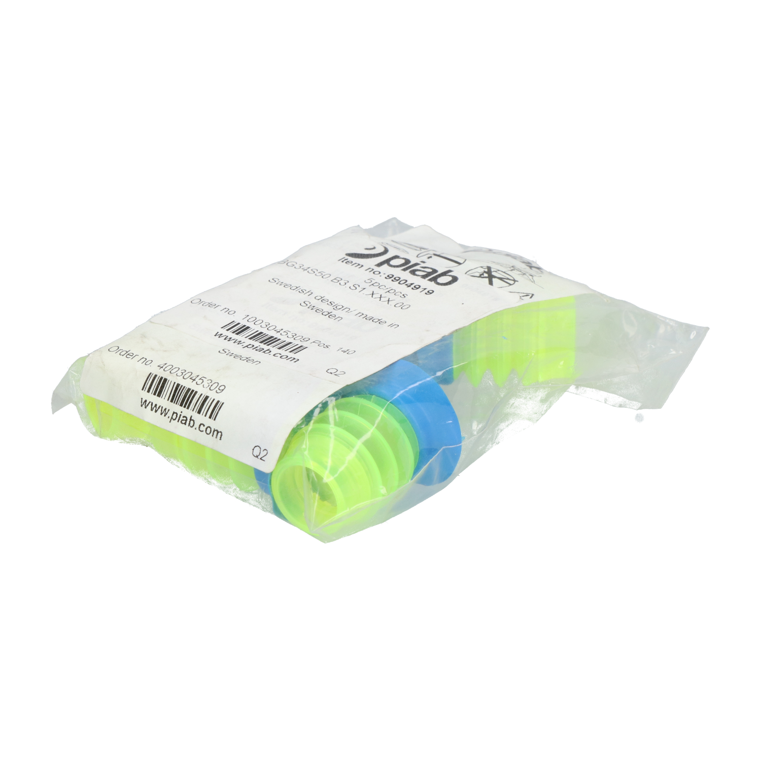 Piab 9904919 Configurable suction cups New NFP Sealed (5 pieces)