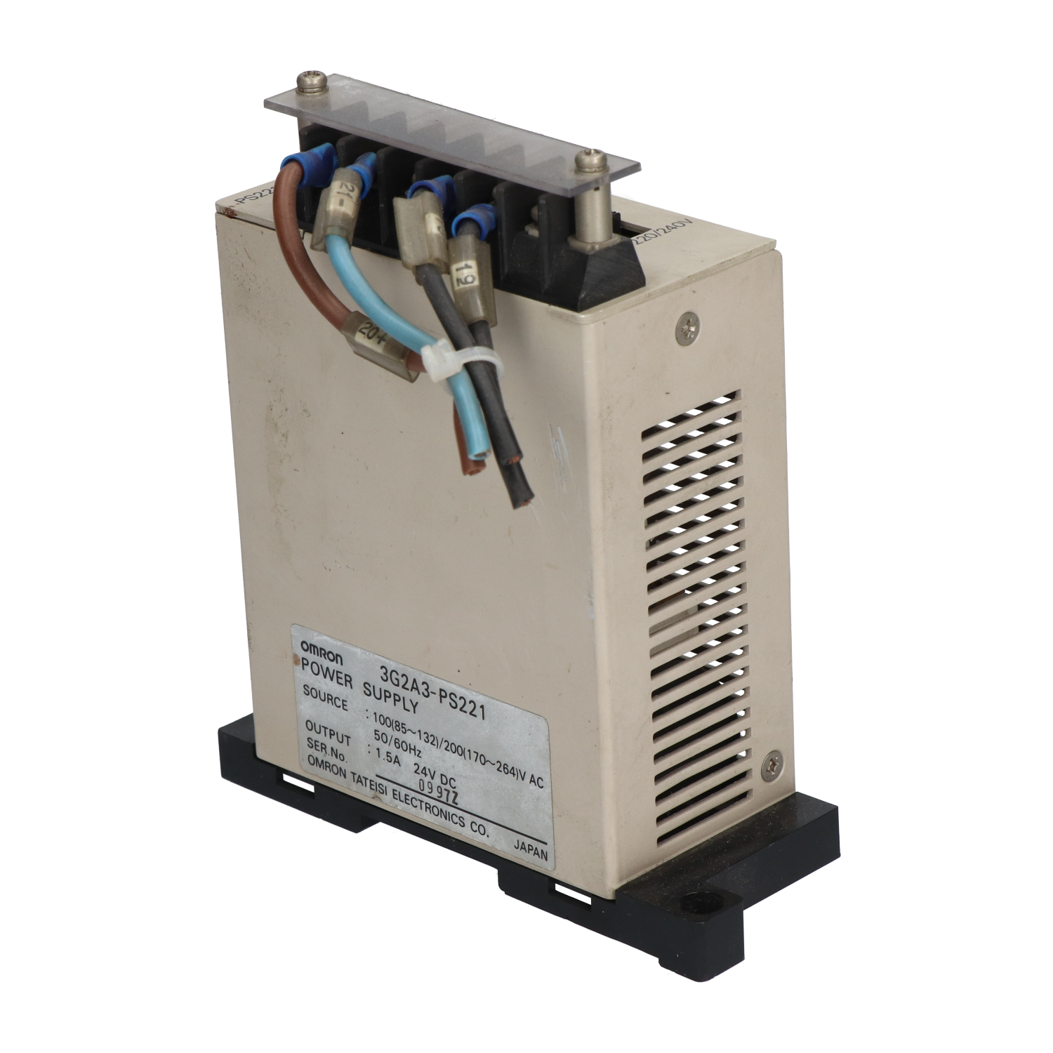 Omron 3G2A3-PS221 Power supply Input 240VAC Output 24VDC Output 1