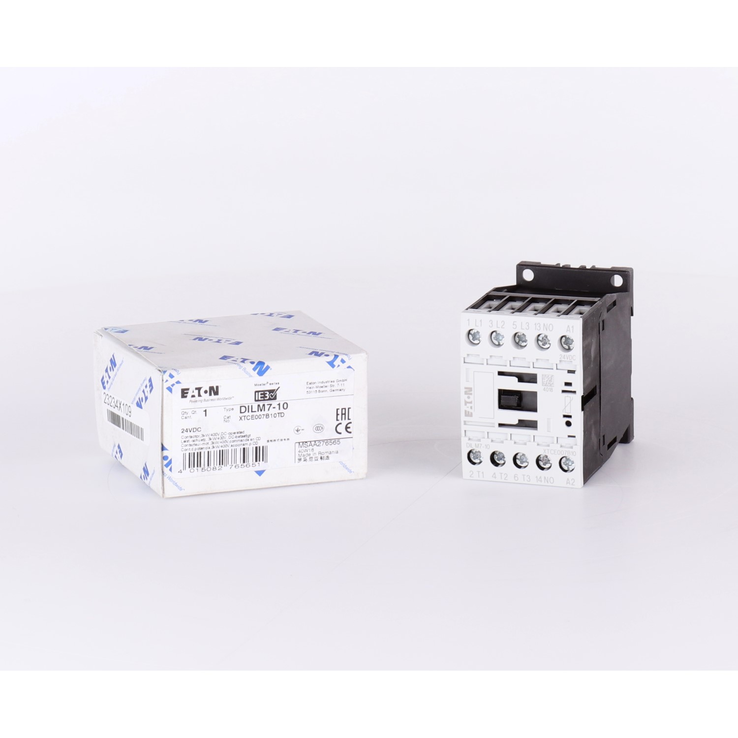 Eaton DILM7-10 Contactor 3 pole 380 V 400 V 7.5 kW New NFP