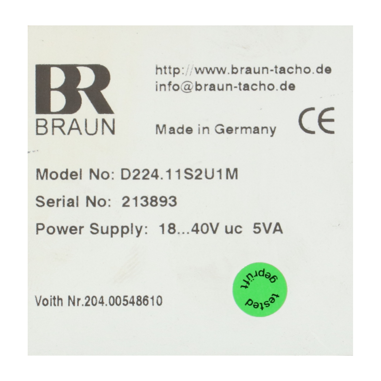 Braun D224.11S2U1M | Maxodeals