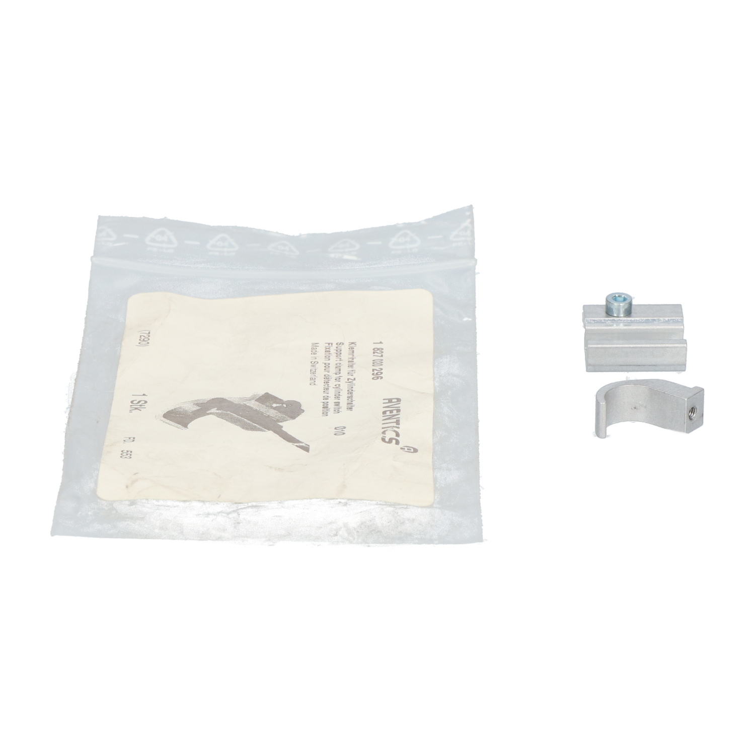 Aventics 1827020296 Support Clamp for Cynlinder Switch New NFP