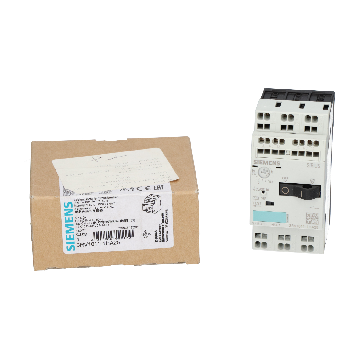 Siemens 3RV1011-1HA25 | Maxodeals
