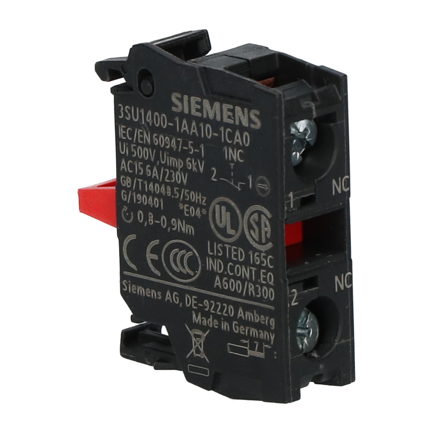 Siemens 3SU1400-1AA10-1CA0 | Maxodeals
