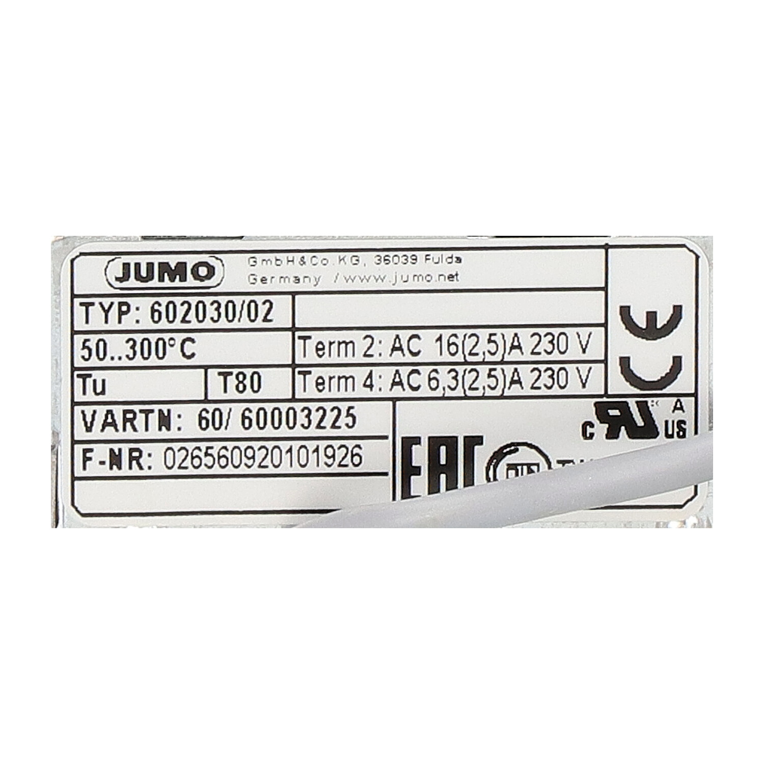 Jumo 602030/02 | Maxodeals