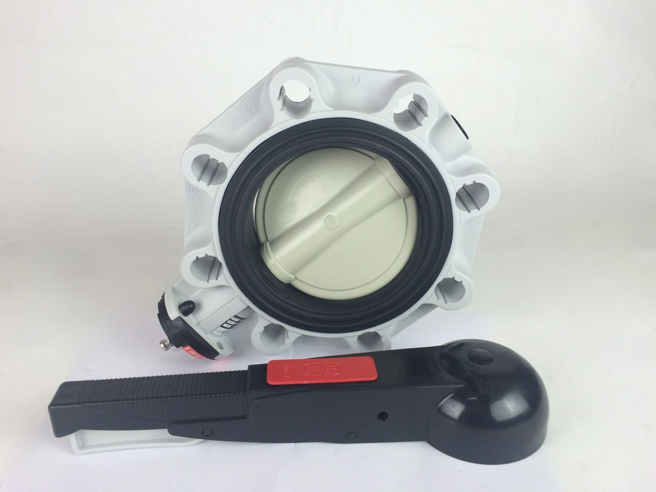 FIP FKOM/LM D160 DN150 PN10 Clean Butterfly Valve FPM PP PPGR