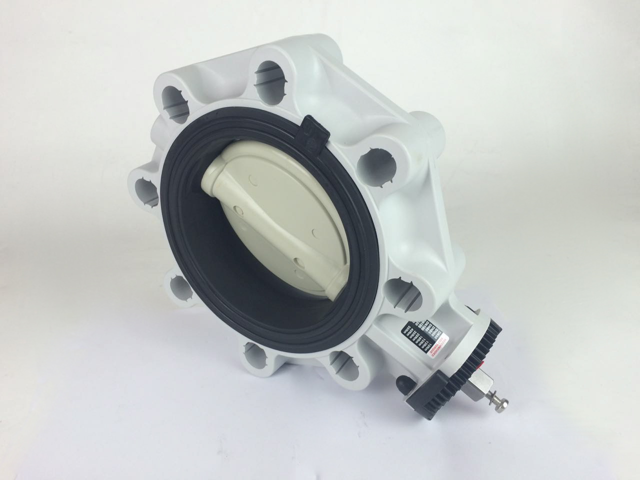 FIP FKOM/LM D160 DN150 PN10 Valve FPM PP PPGR (without handle)