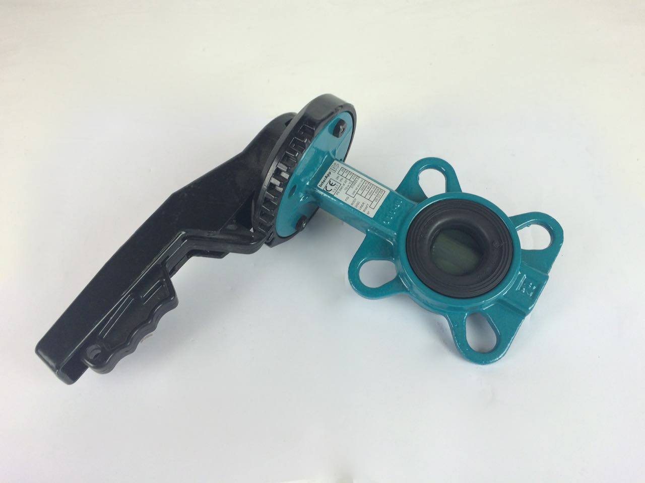 InterApp D10025.33 2AR.4A.4CH.VX Butterfly Valve DN25 PN16
