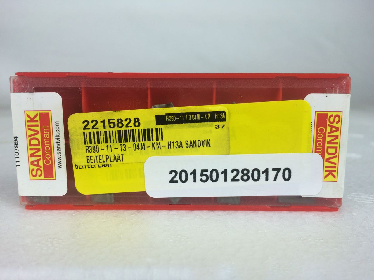 Sandvik R390-11 T3 04M-KM H13A Inserts (10 Pieces)
