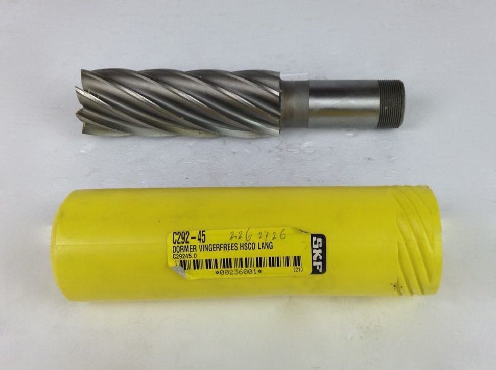 SKF Dormer C292 45mm High Speed Steel (HSS) Square Nose End Mill