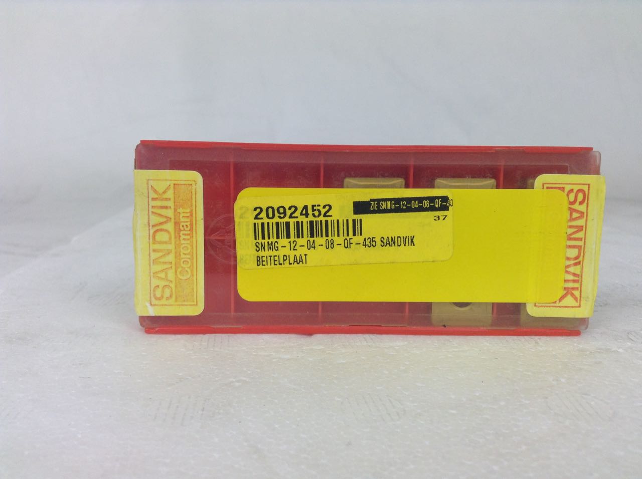 Sandvik SNMG 12 04 08-QF 435 Inserts (5 Pieces)