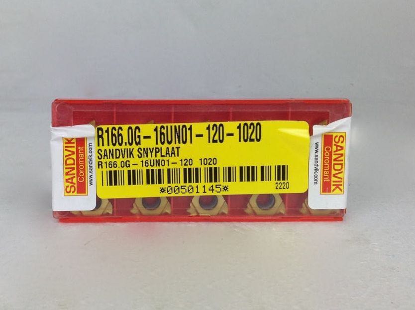 Sandvik R166.0G-16UN01-120 1020 Inserts (10 Pieces)