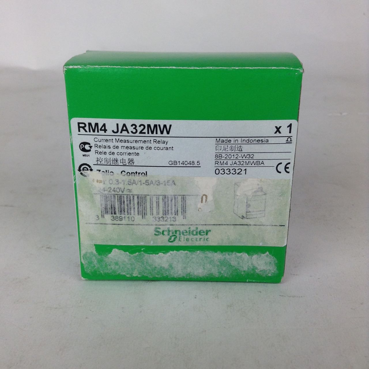 Schneider RM4-JA32MW RM4JA32MW Current Relay - New Factory Pack