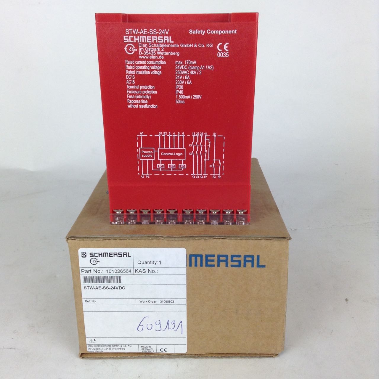 Schmersal STW-AE-SS-24VDC New Factory Packing