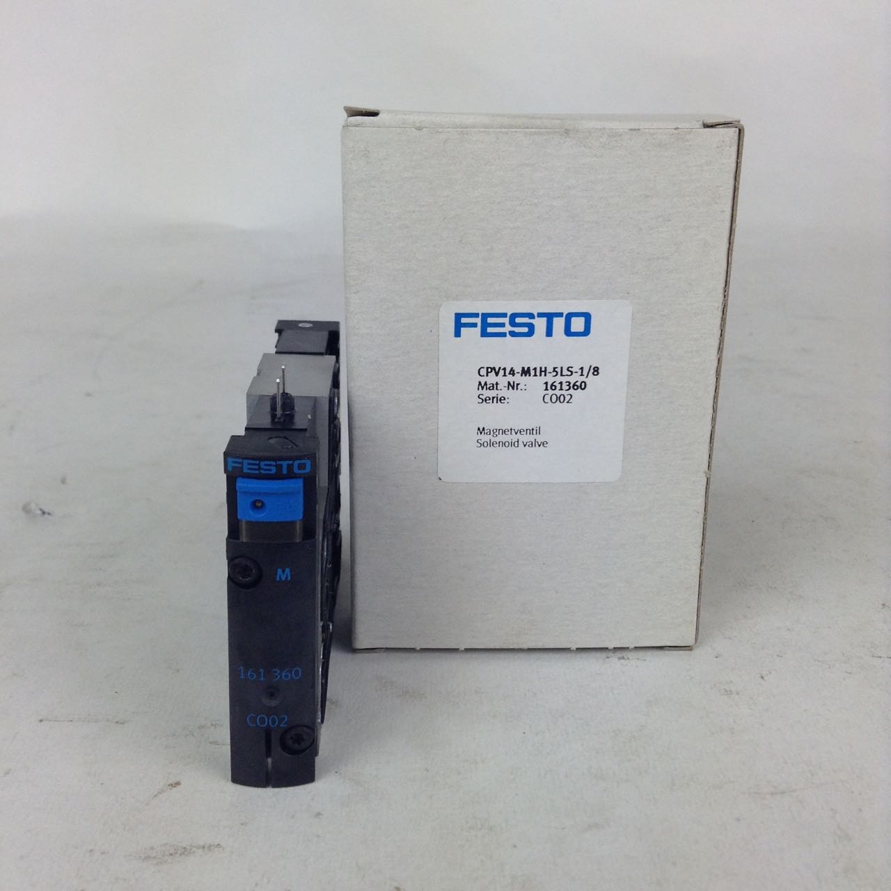 Festo CPV14-M1H-5LS-1/8 161360 Solenoid Valve - New Factory Pack