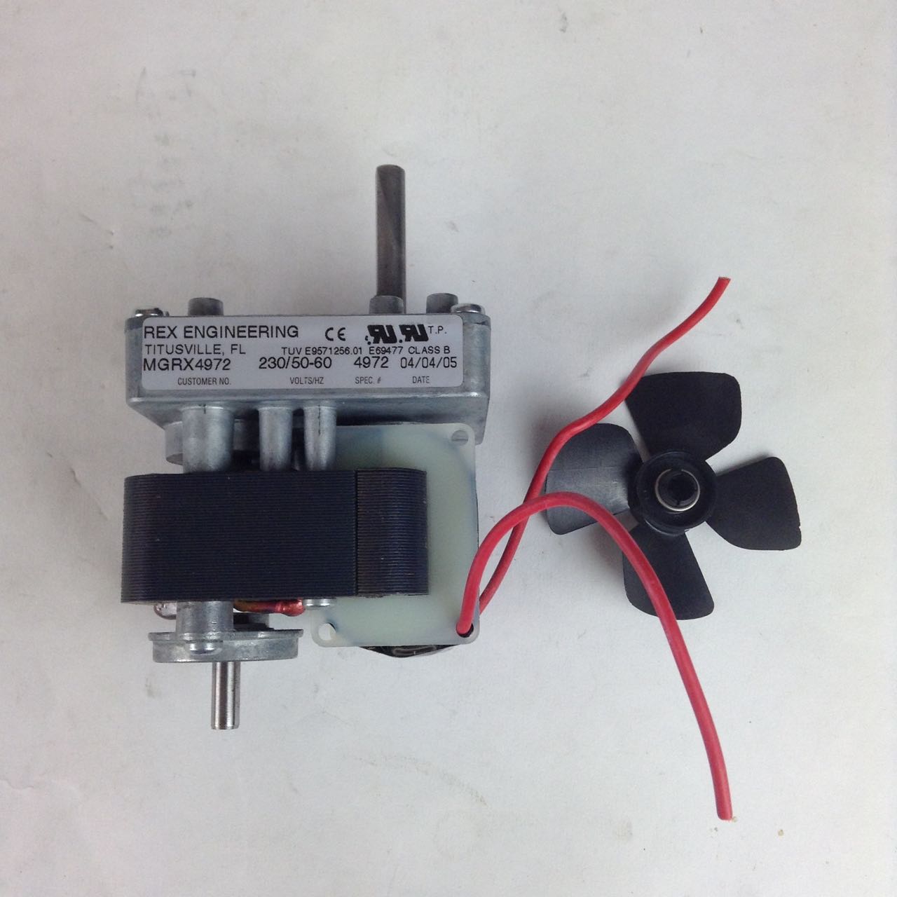 Rex Engineering E69477/230V/50-60HZ New