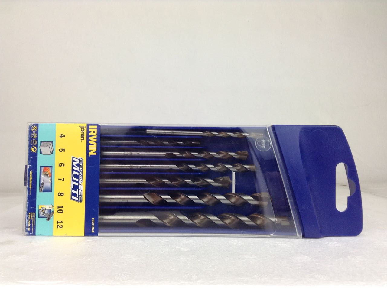 Irwin 10501940 Multi Material Drillset 7 Drills New