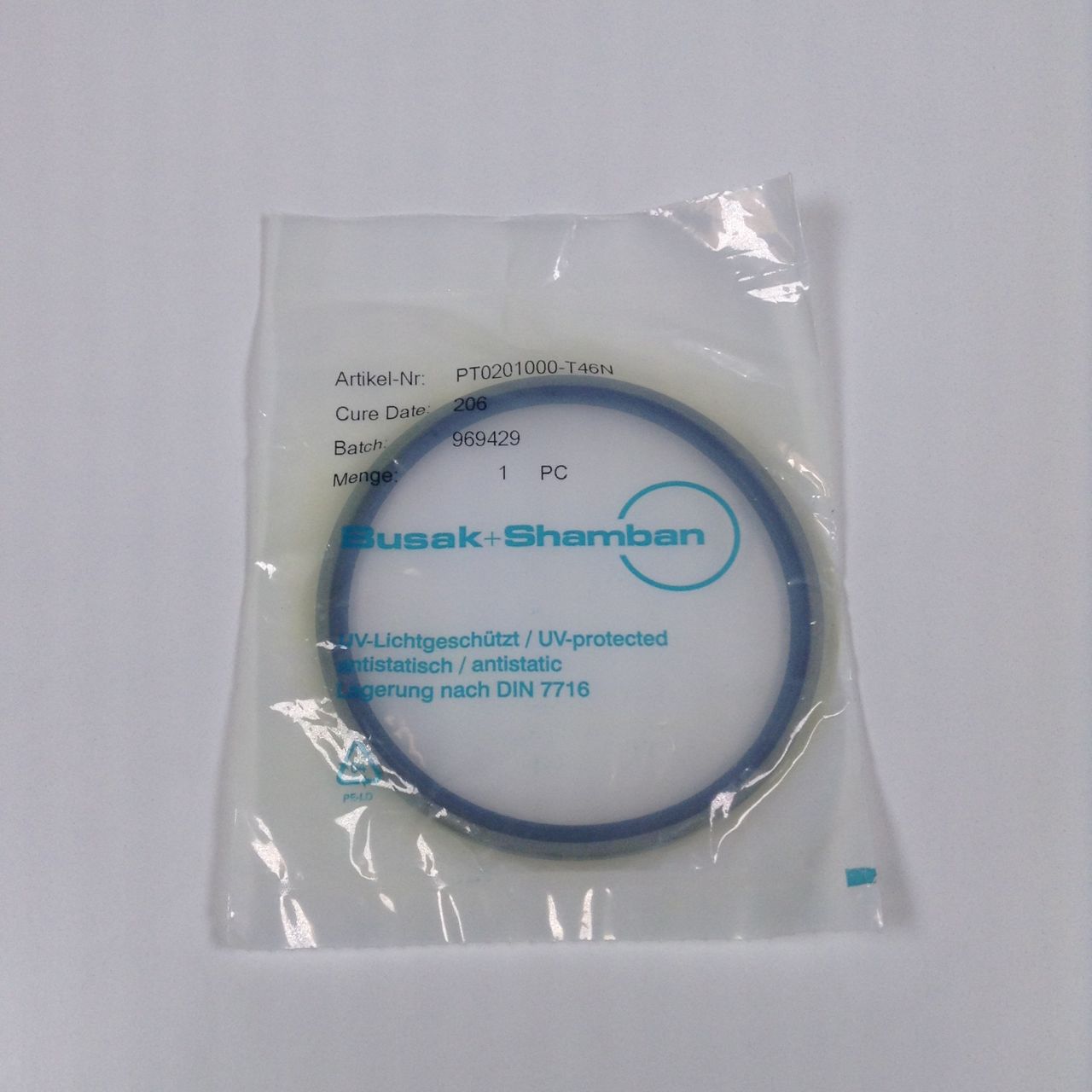 Busak+Shamban PT0201000-T46N 89x100x4.2 Glyd Ring New