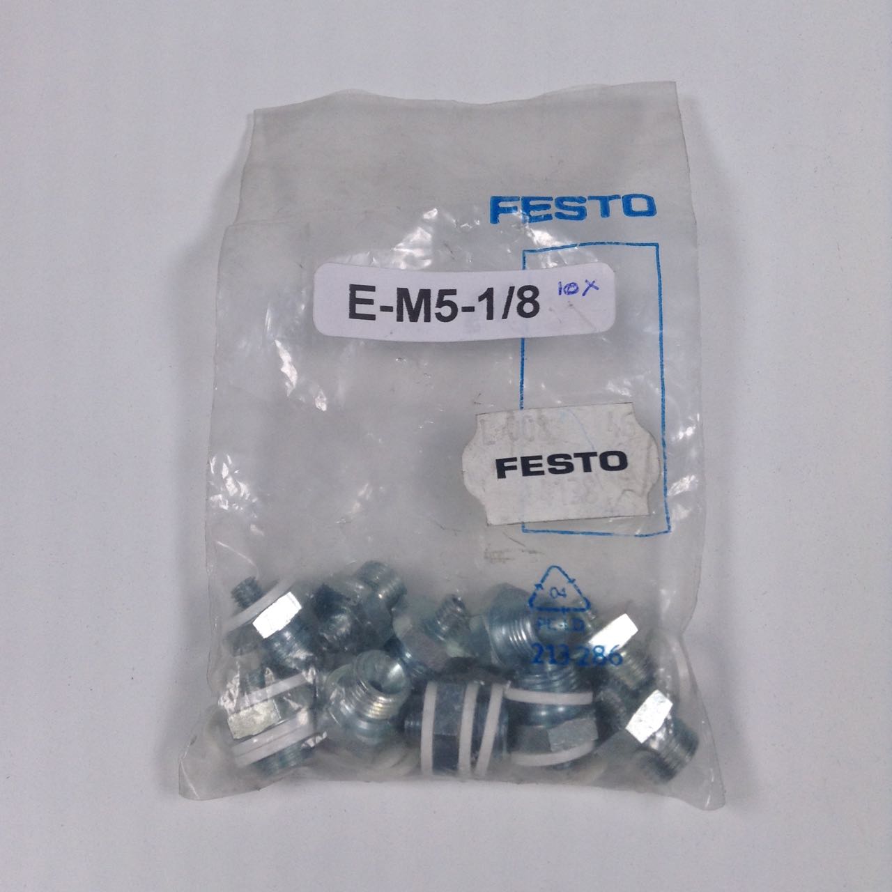 Festo E-M5-1/8 Double Nipple New (20 Pieces)