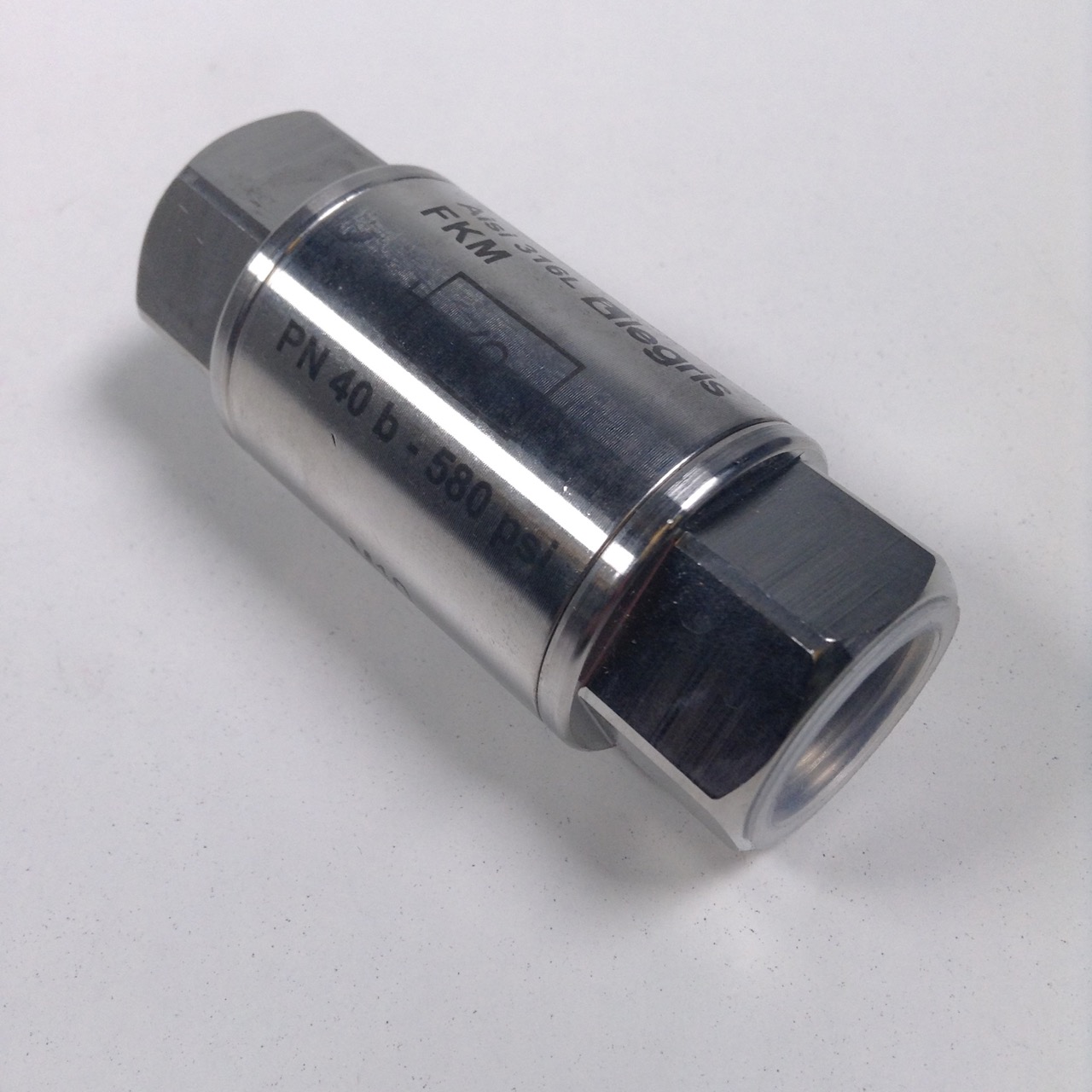 Legris 48902121 Stainless Steel Check Valve New Factory Packing