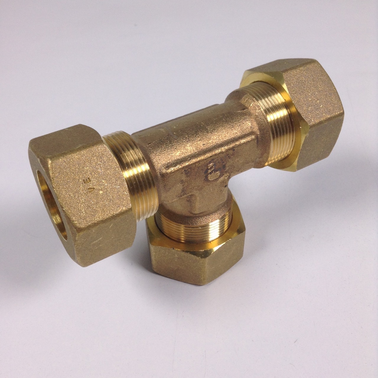 Legris 0104 25 00 Brass Compression Equal Tee 25mm New