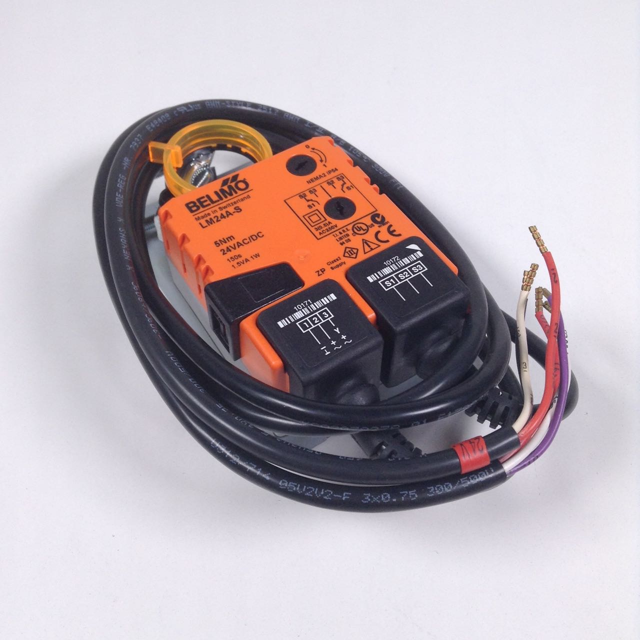 Belimo LM24A-S Damper Actuator Open-Close 3-point, 24 V, 5 Nm NFP