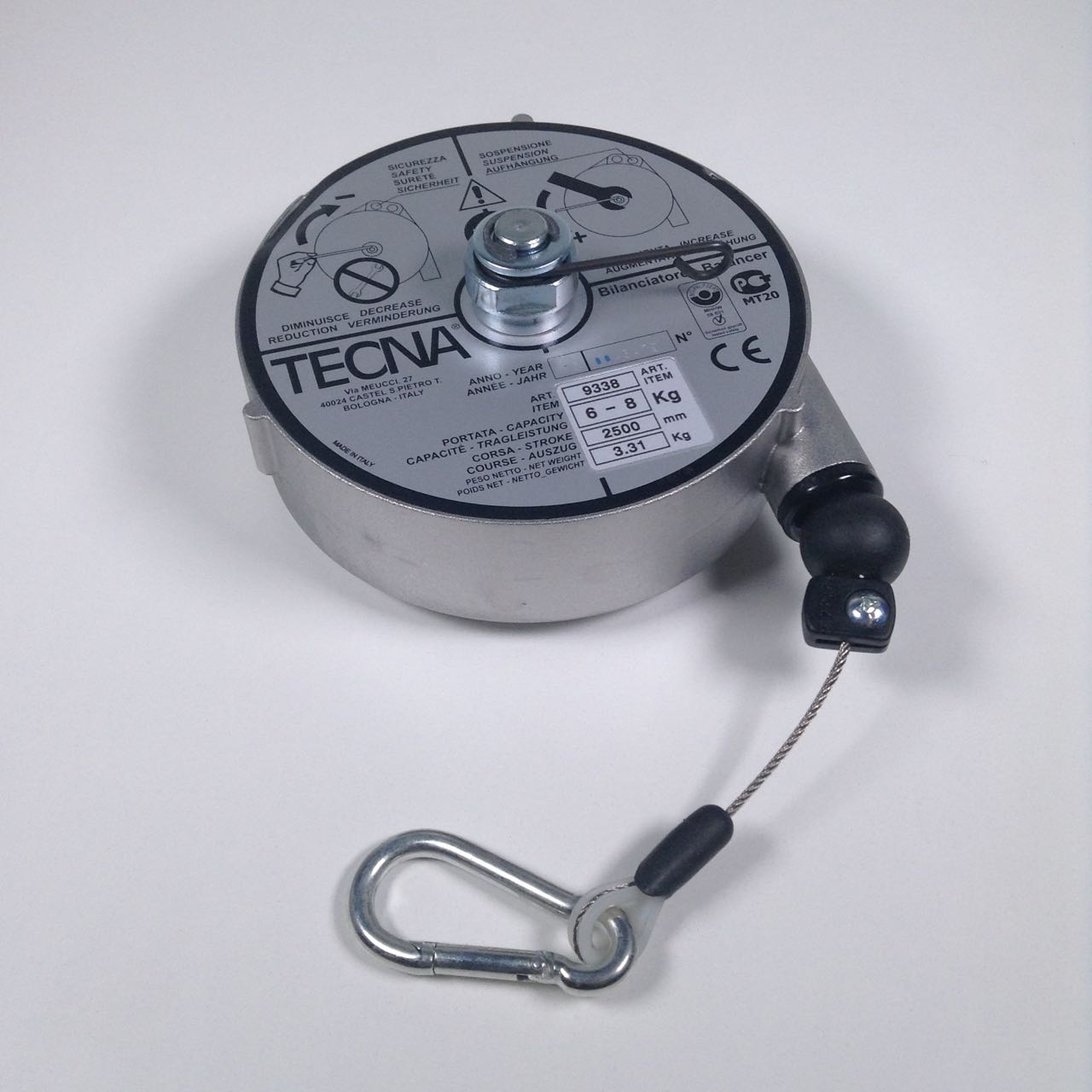 Tecna 9338 Balancer 6-8 KG Capacity Witch 2.5 m Stroke NFP