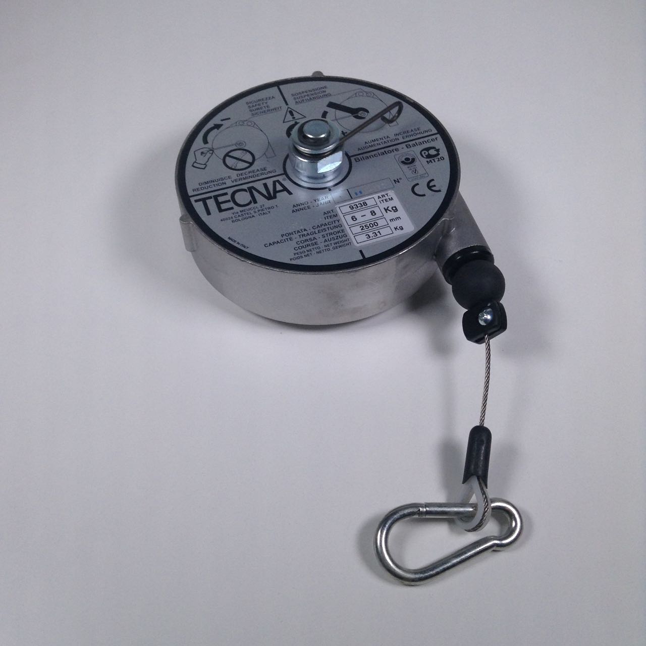 Tecna 9338 Balancer 6-8 KG Capacity Witch 2.5 m Stroke NMP