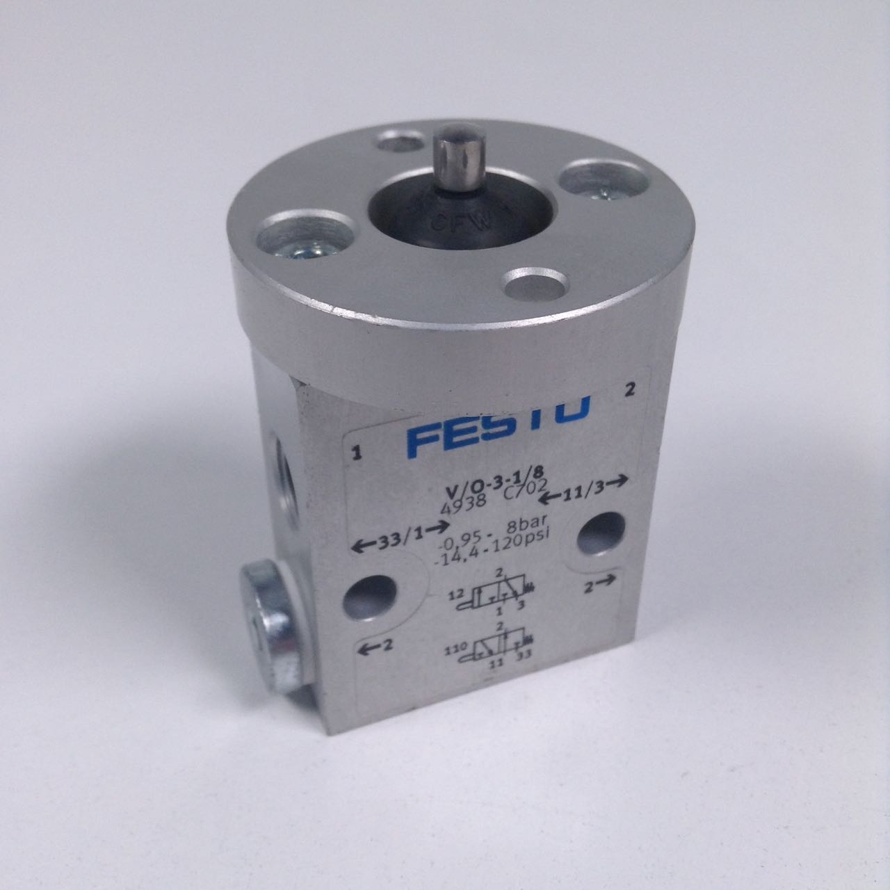 Festo V/O-3-1/8 Stem Actuated Valve NMP