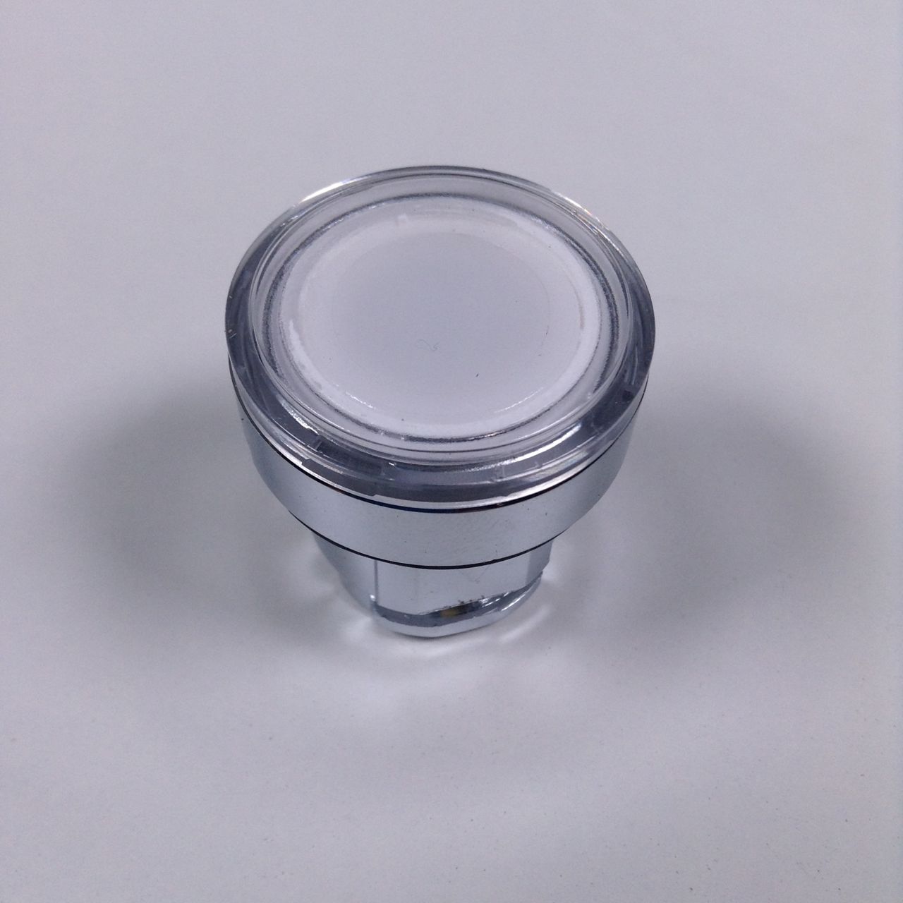 Schneider ZB4BW313 White Flush Illuminated Pushbutton Head NFP