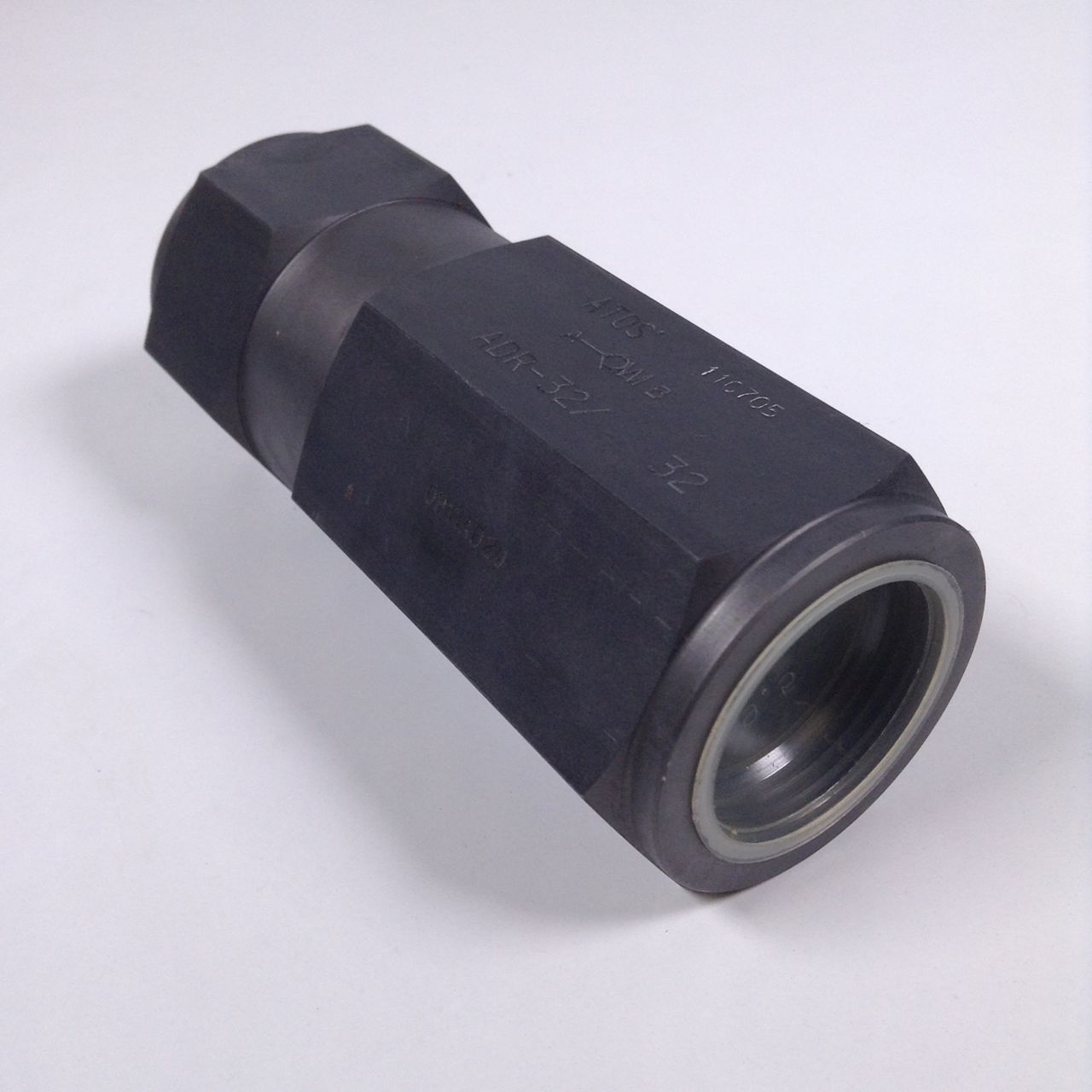 Atos ADR-32/32 In-Line Check Valve, G1/4" to G1-1/4" Threaded NMP