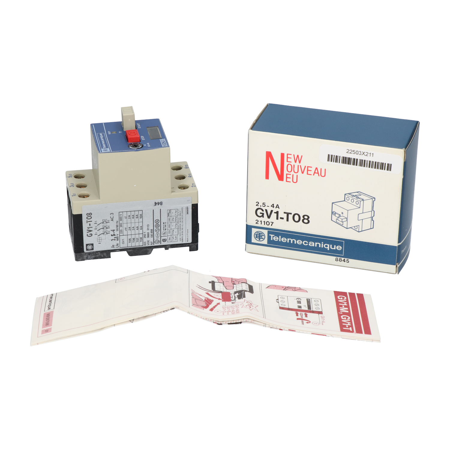 Telemecanique GV1-T08 | Maxodeals