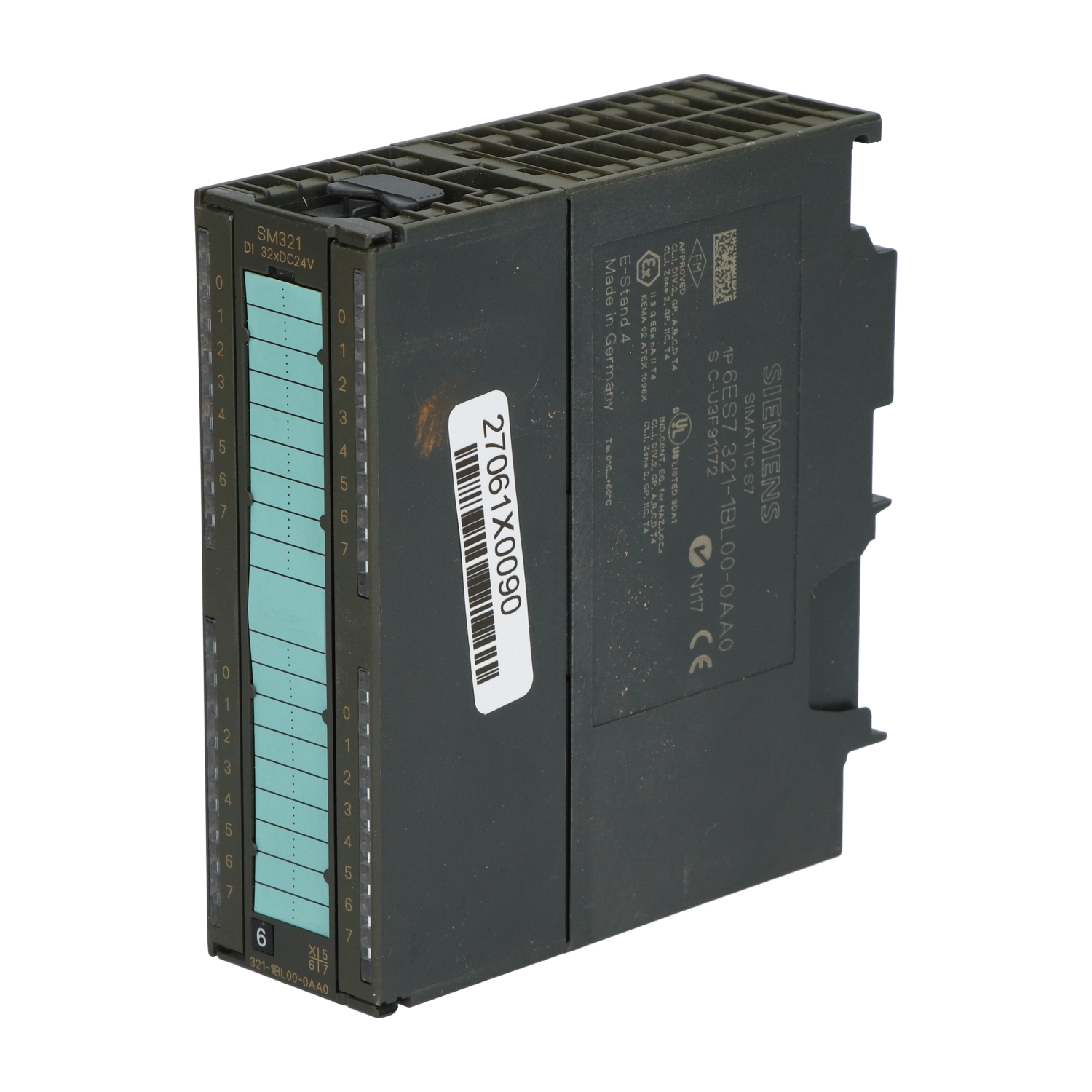 Siemens 6ES7321-1BL00-0AA0 Digital Input Module Digitaleingabe Used UMP