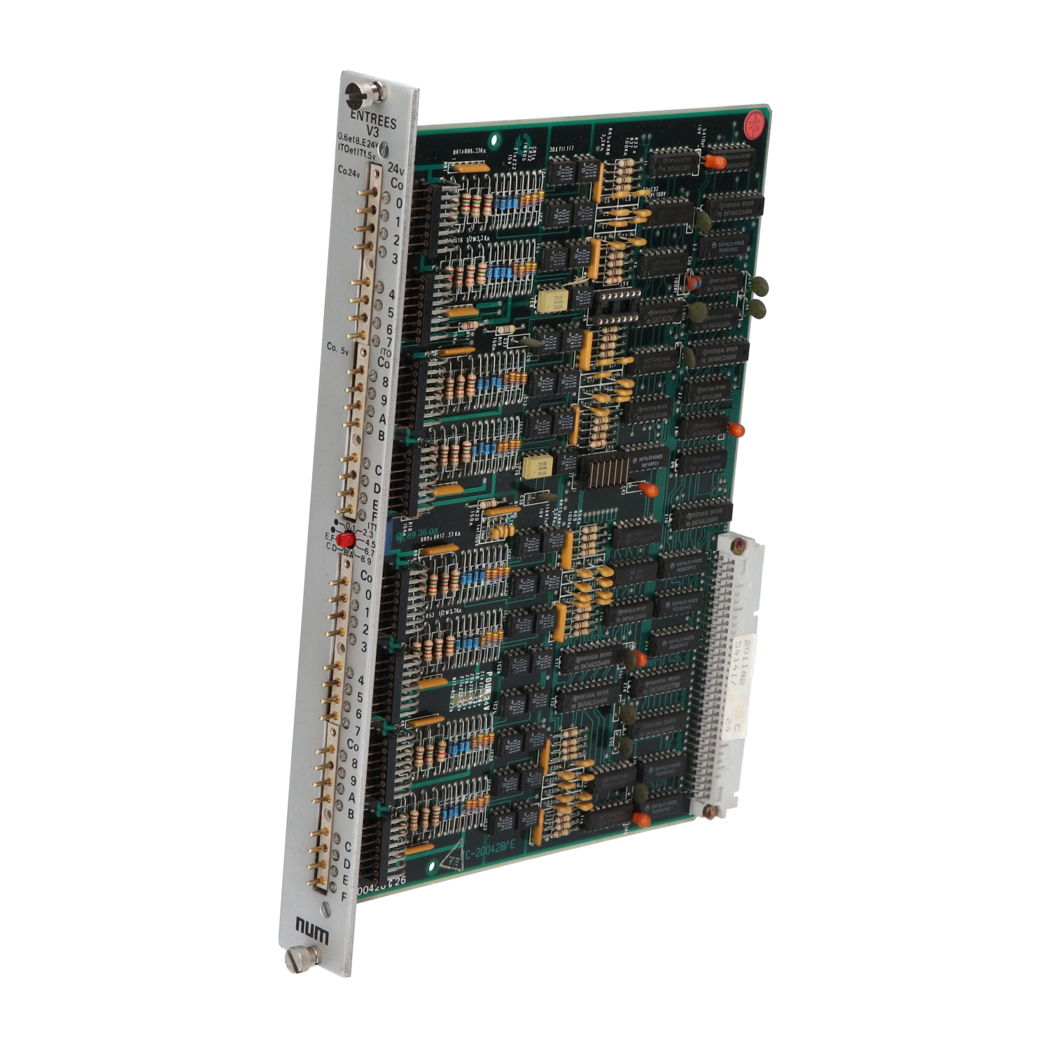 NUM ENTREESV3 PLC board unit module Used UMP