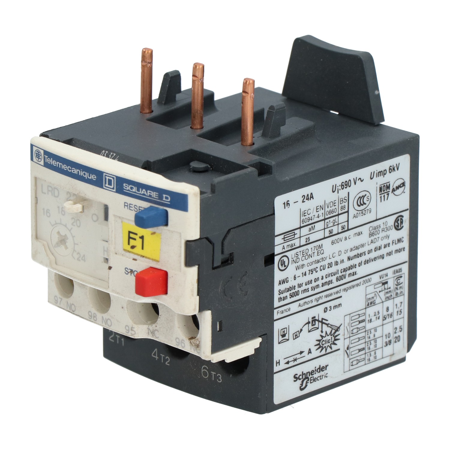 Telemecanique LRD22 | Maxodeals