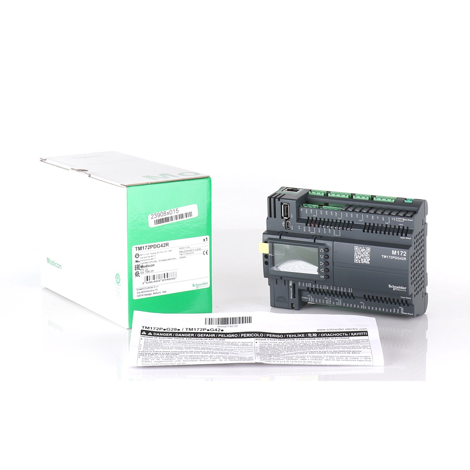 Schneider Electric TM172PDG42R Modicon M172 Performance Display New NFP