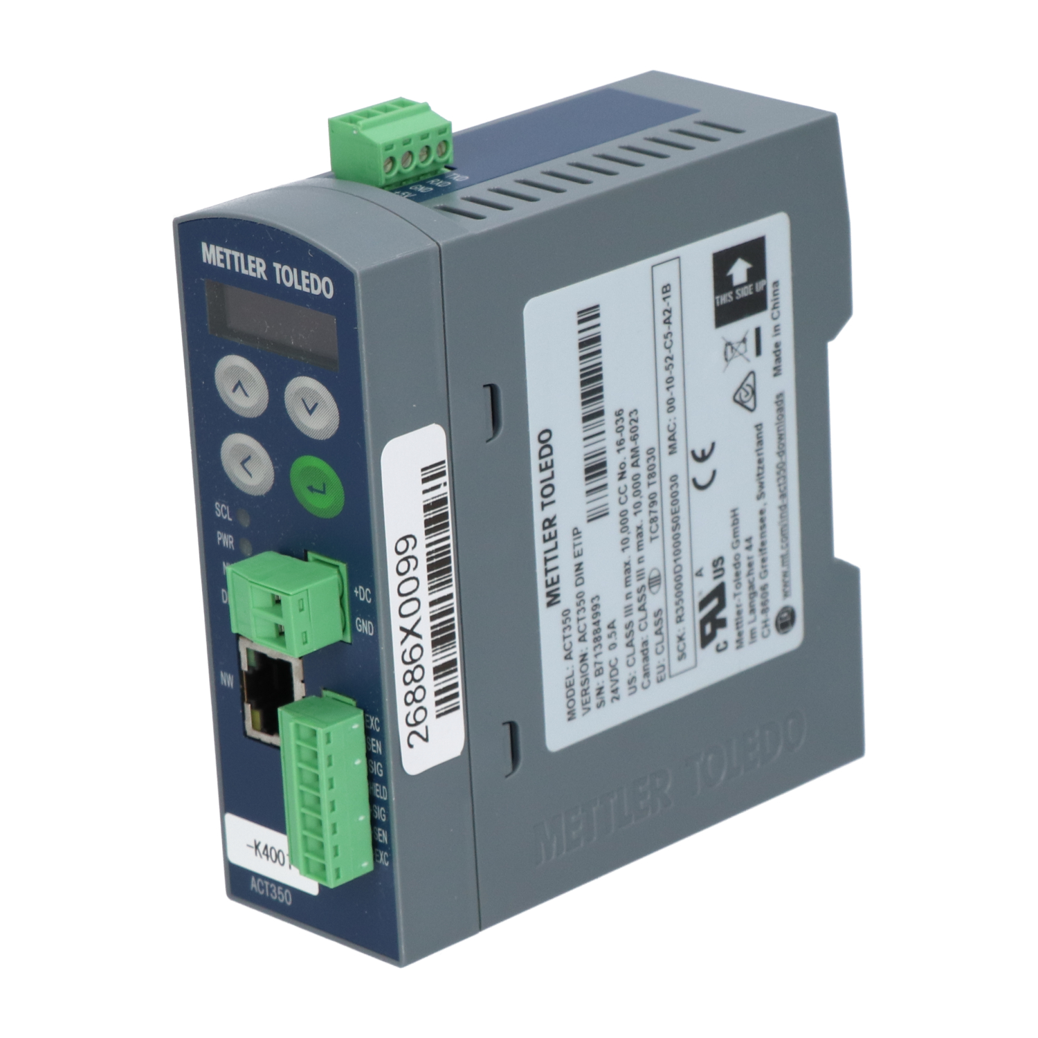 Mettler Toledo ACT350 weight transmitter New NMP