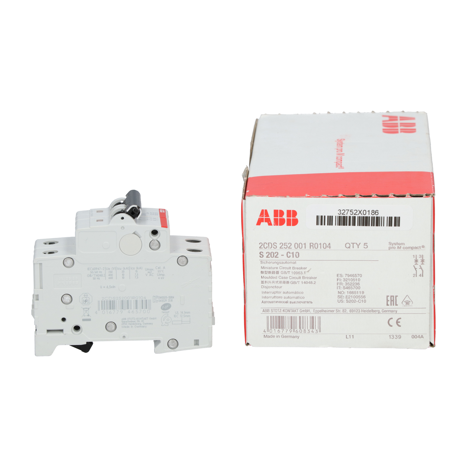 Abb 2CDS252001R0104 | Maxodeals