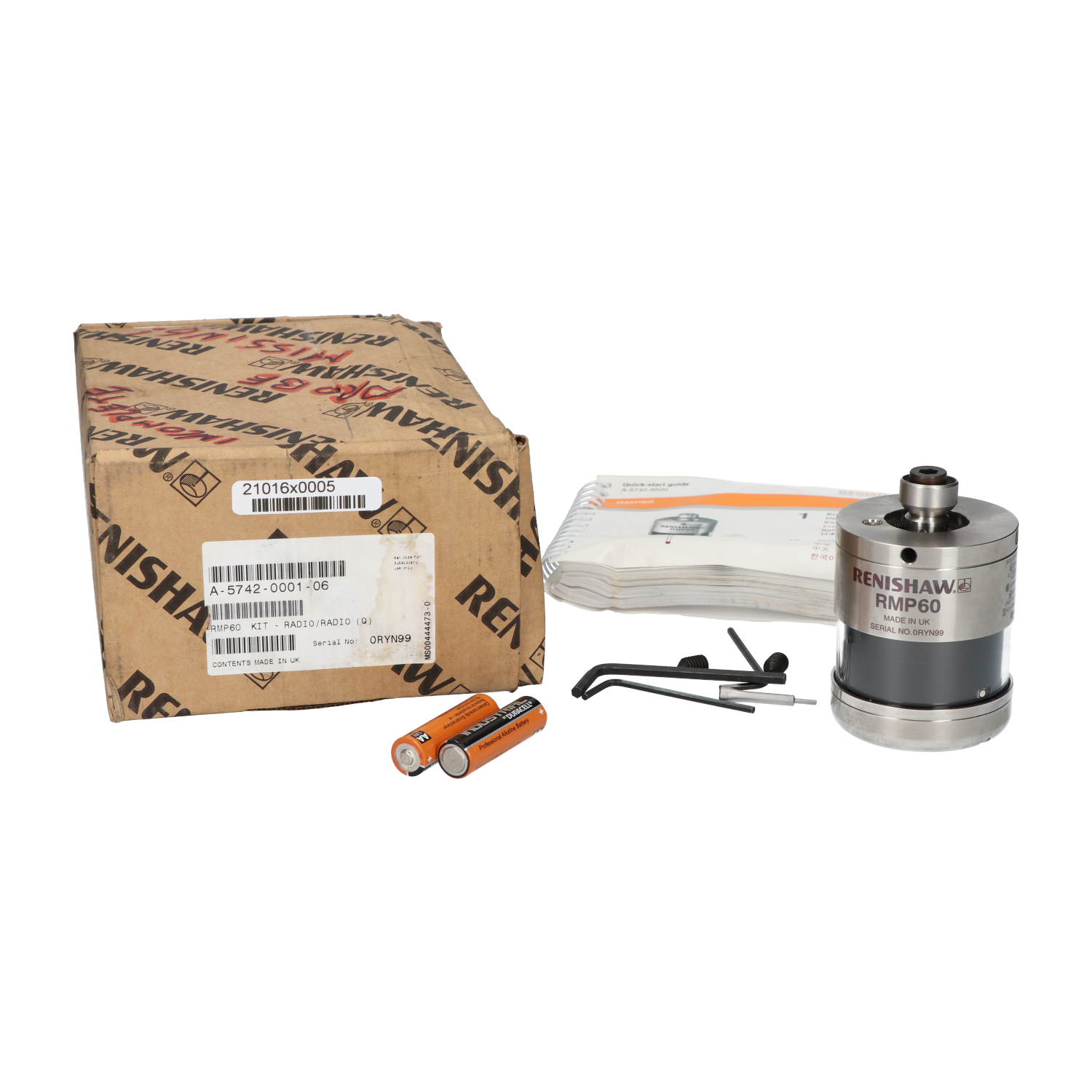 Renishaw A-5742-0001-06 Radio Machine Probe RMP60 New NFP