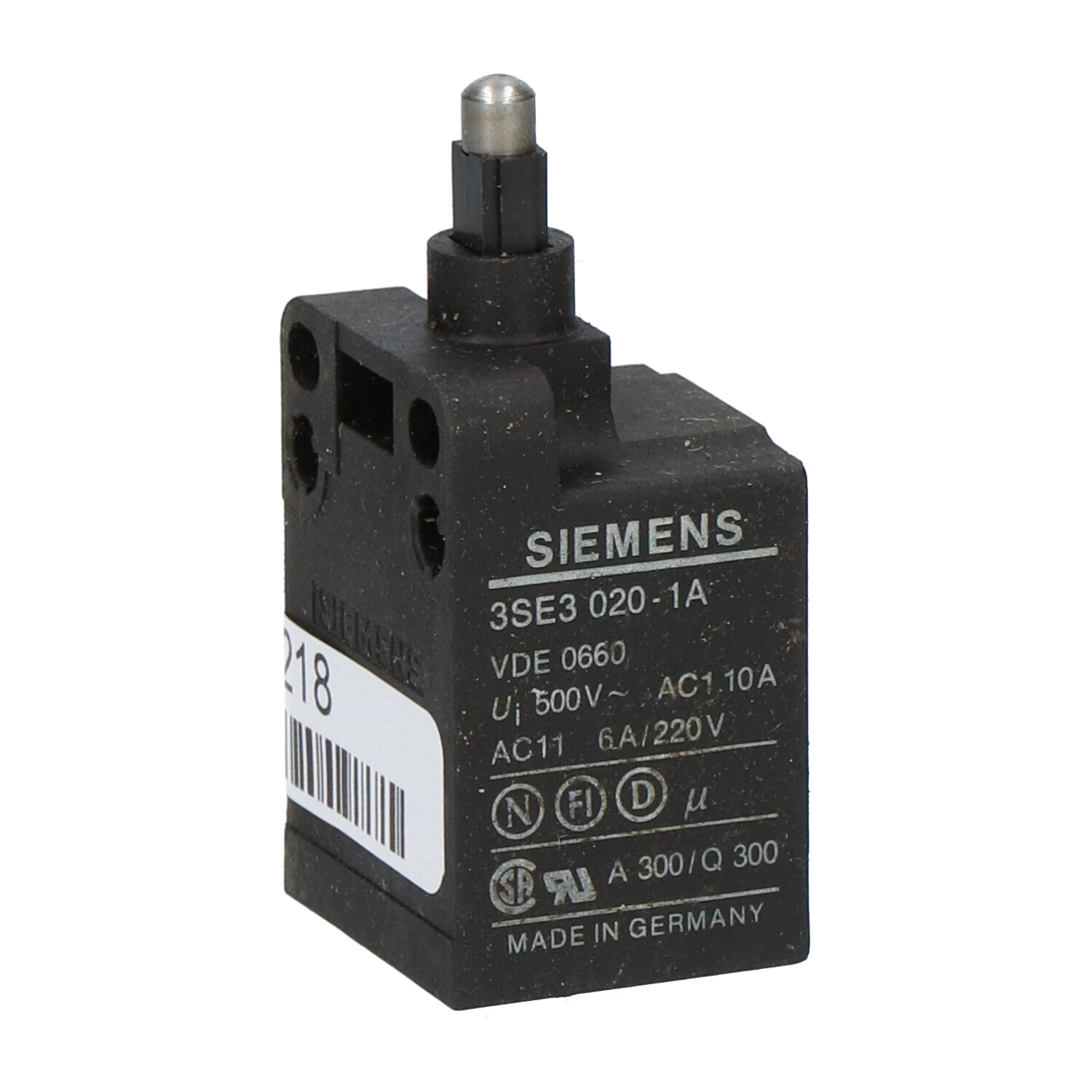 Siemens 3SE3020-1A Micro Switch Mikroschalter New NMP