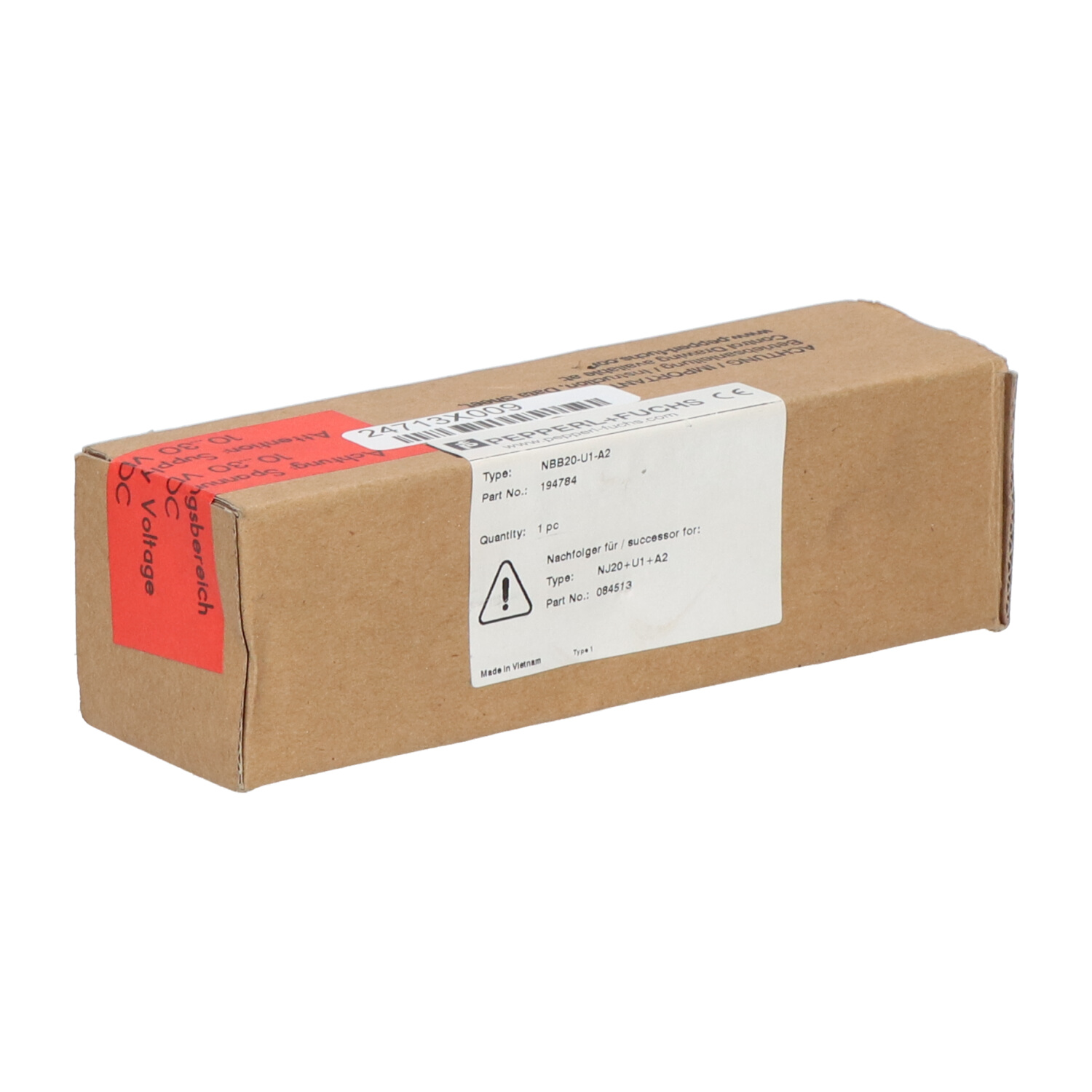 Pepperl & Fuchs NBB20-U1-A2 Inductive Sensor New NFP Sealed