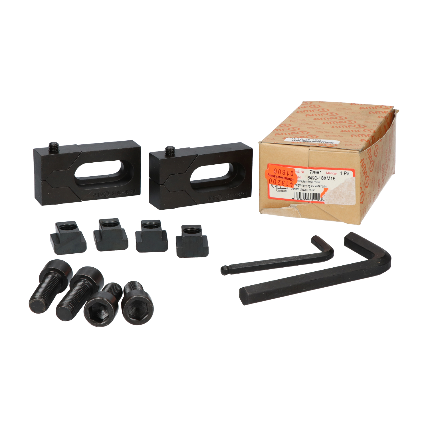 Amf 6490-18XM16 AMF deep clamping jaws New NFP