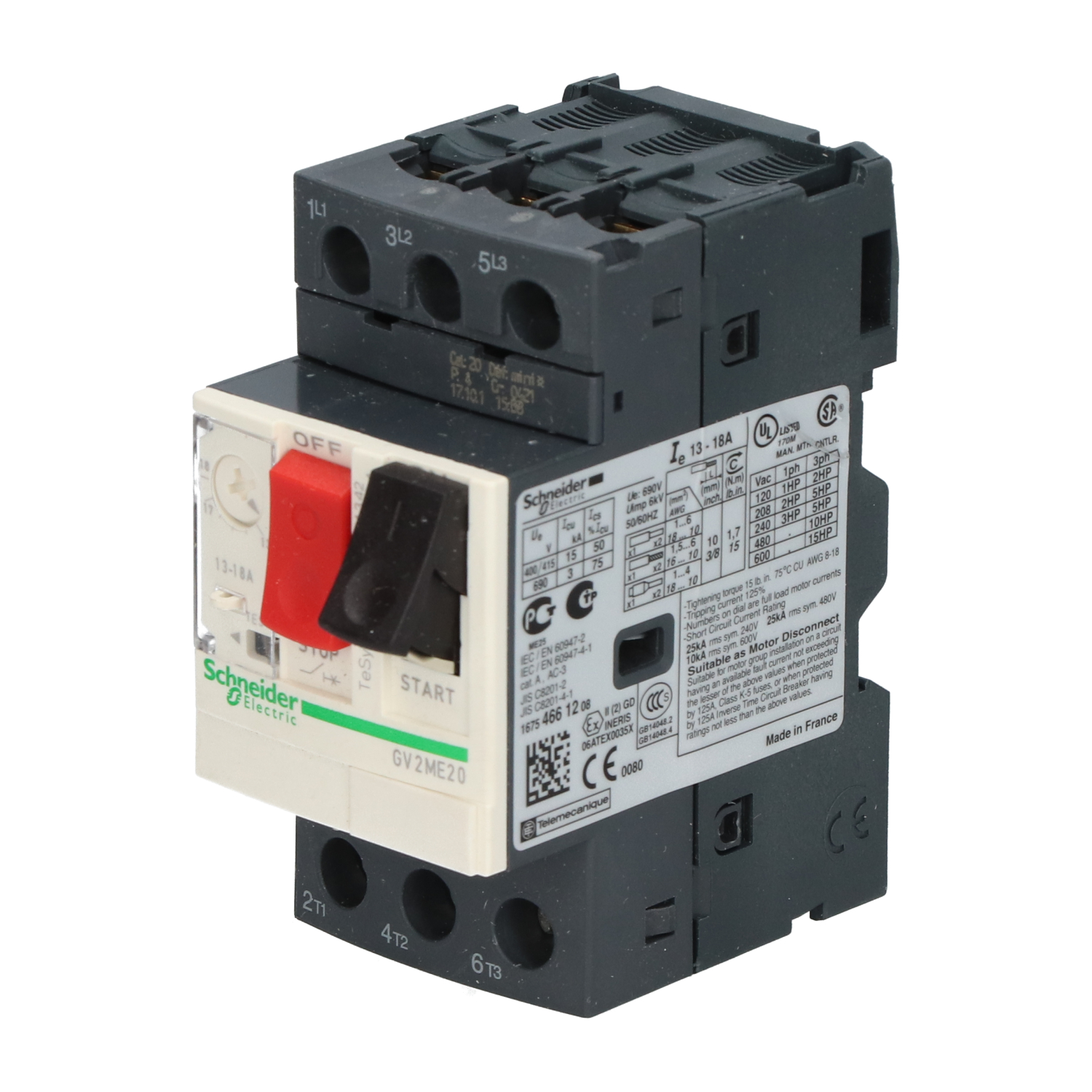 Schneider Electric GV2ME20 | Maxodeals