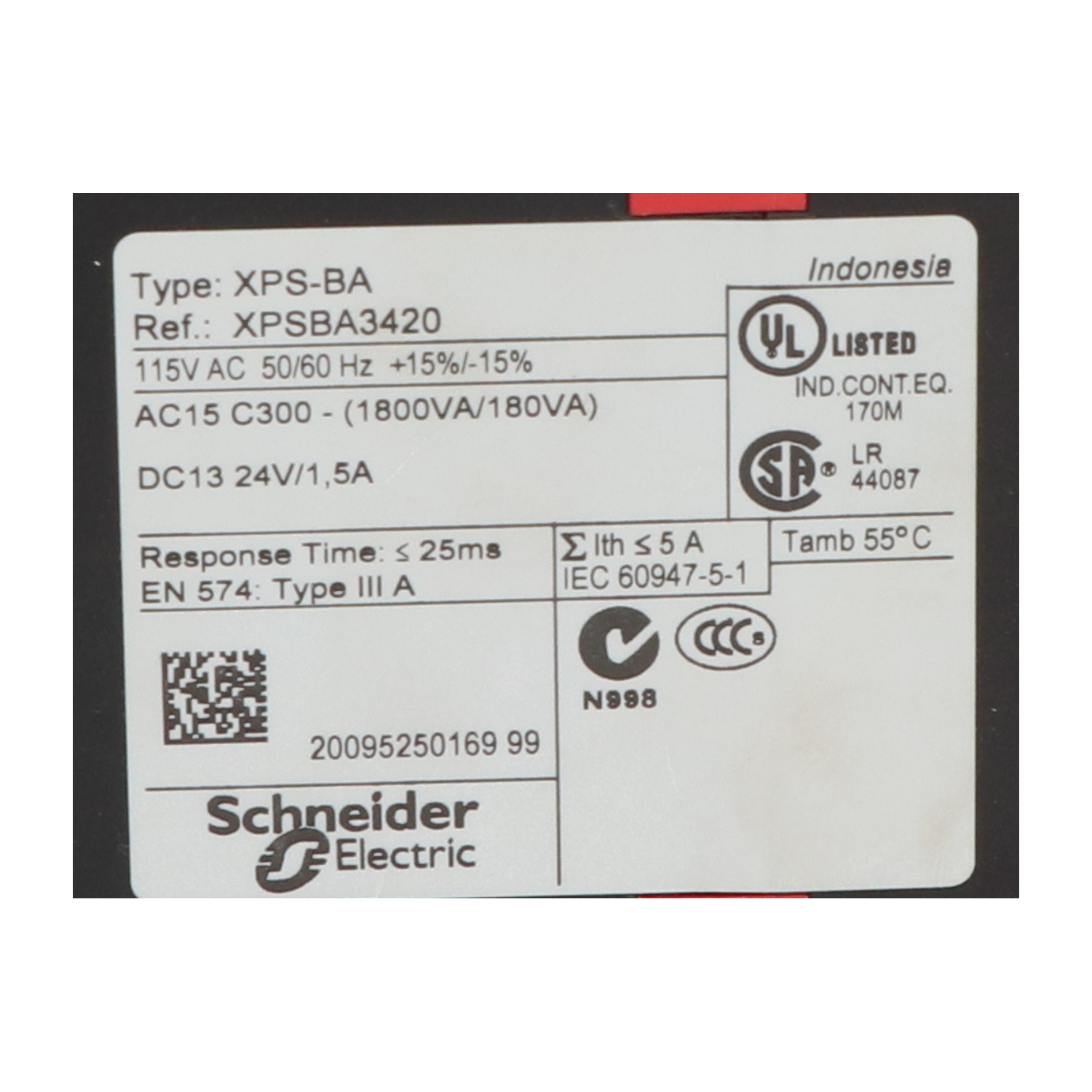 Telemecanique XPSBA5120 | Maxodeals