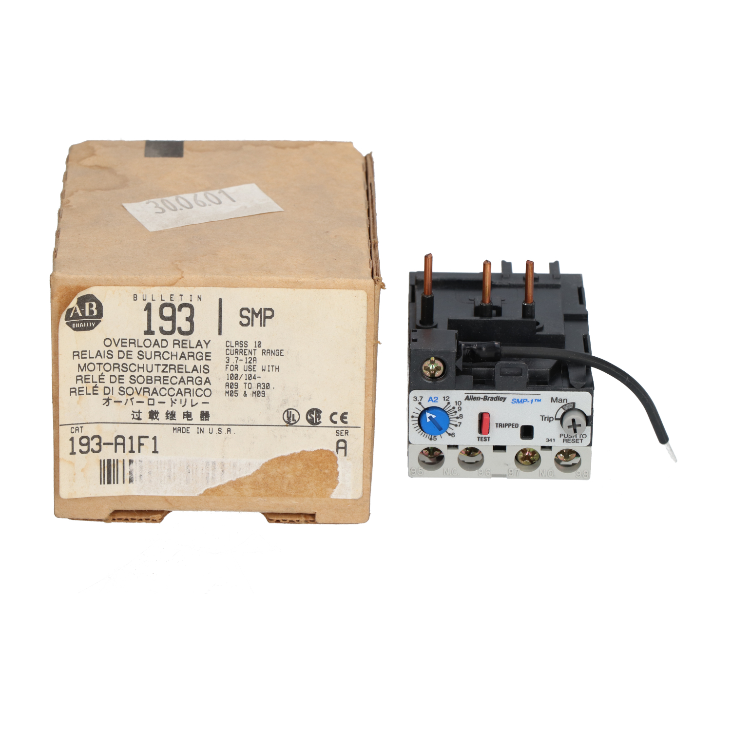 Allen Bradley 193-A1F1-A New NFP