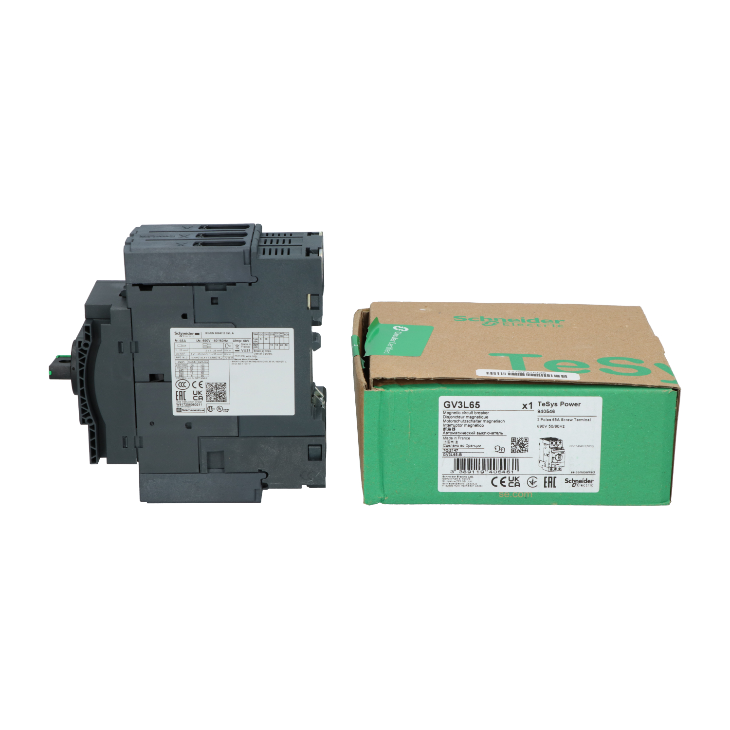 Schneider Electric GV3L65 | Maxodeals
