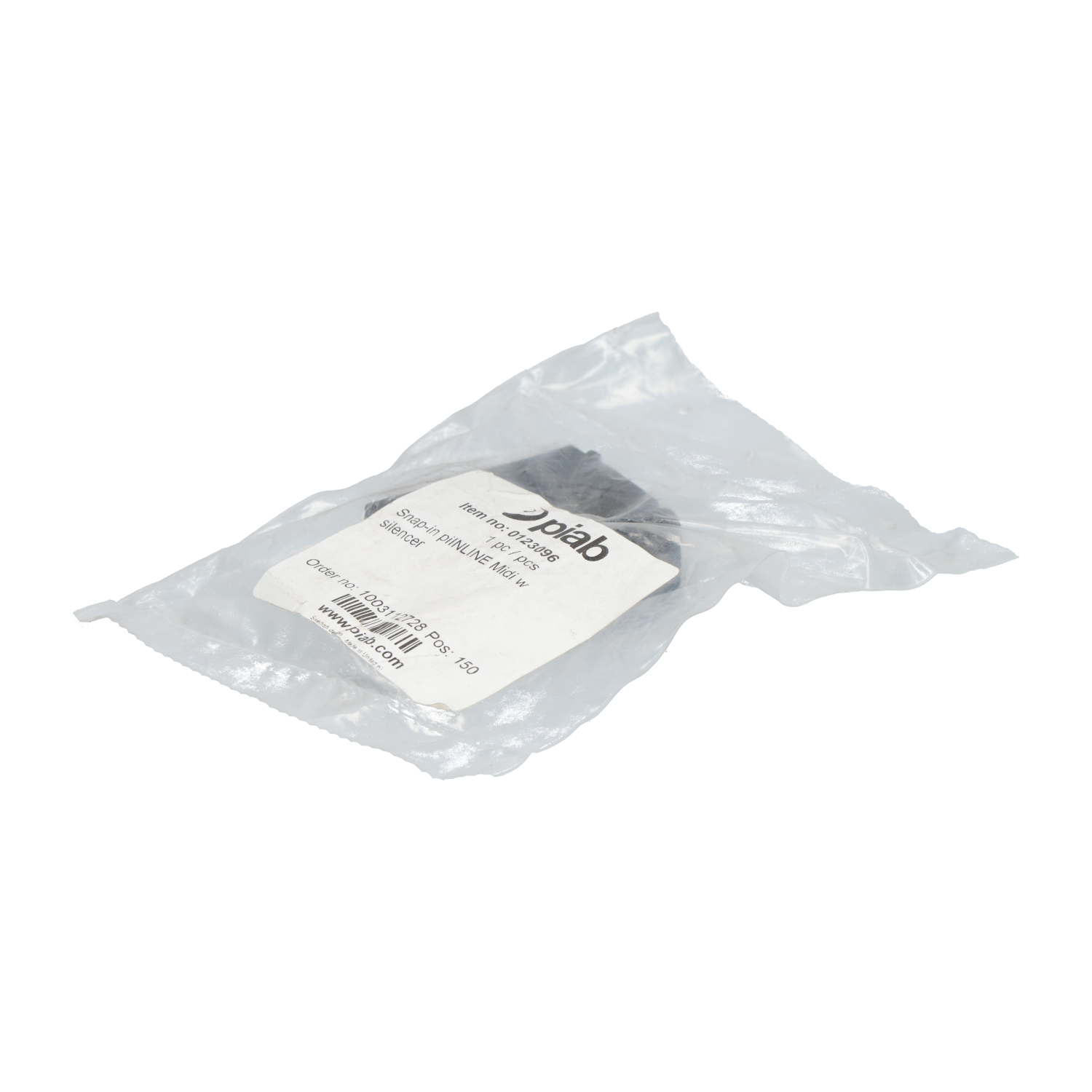 Piab 123096 Snap-in New NFP Sealed