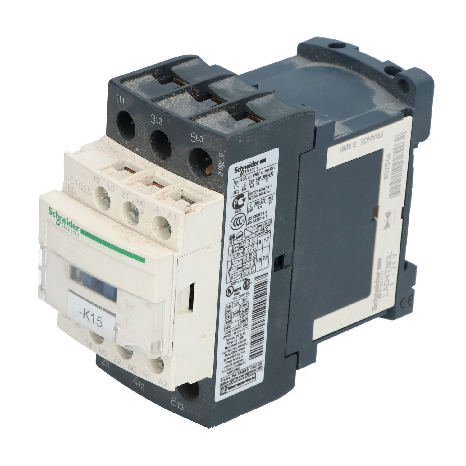 Schneider Electric LC1D25BD | Maxodeals
