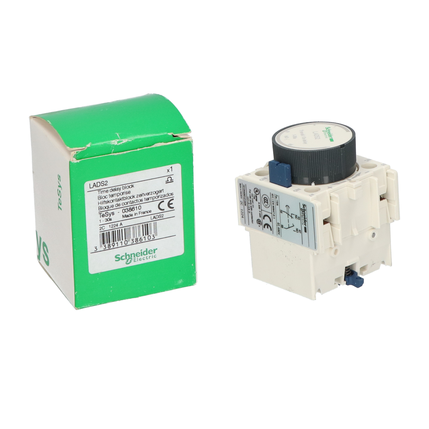 Schneider Electric LADS2 Time delay auxiliary contact block New NFP