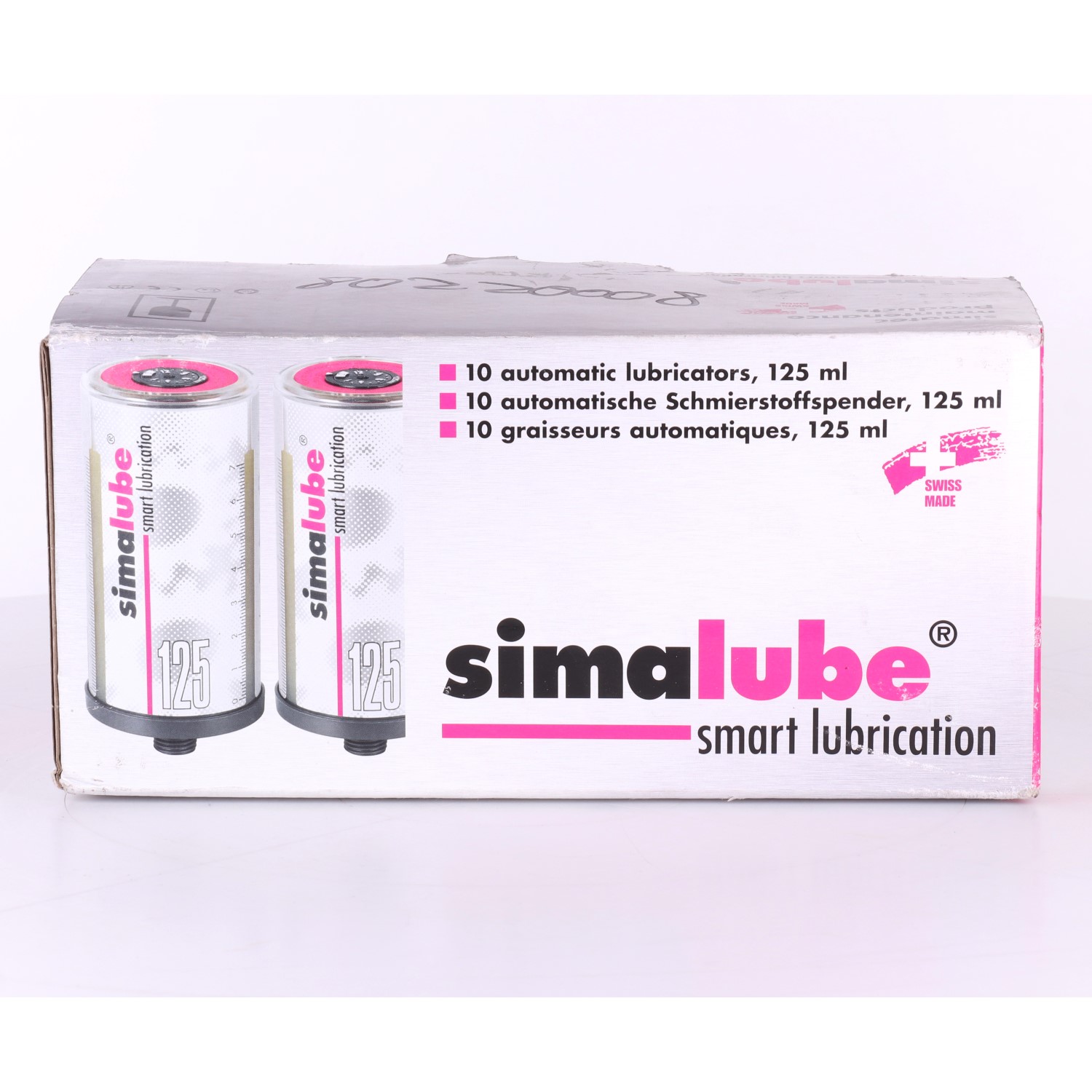 Sima Lube SIMALUBE125 Automatic Lubricators 125ml New NFP (10pieces)